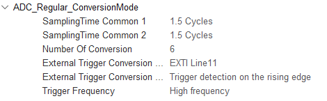 STM32F0 ADC externally triggered and software trig... - STMicroelectronics Community