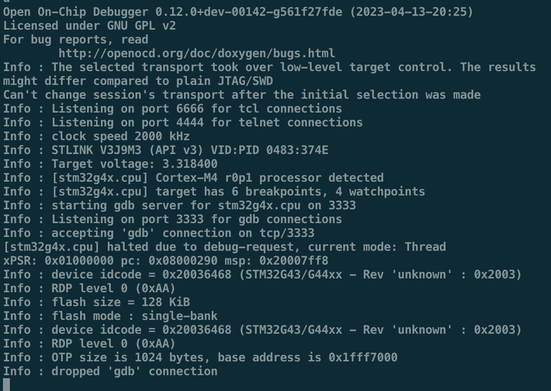 Stm32 Nucleo G431rb Remote Debug Over Raspberry Pi Stmicroelectronics Community