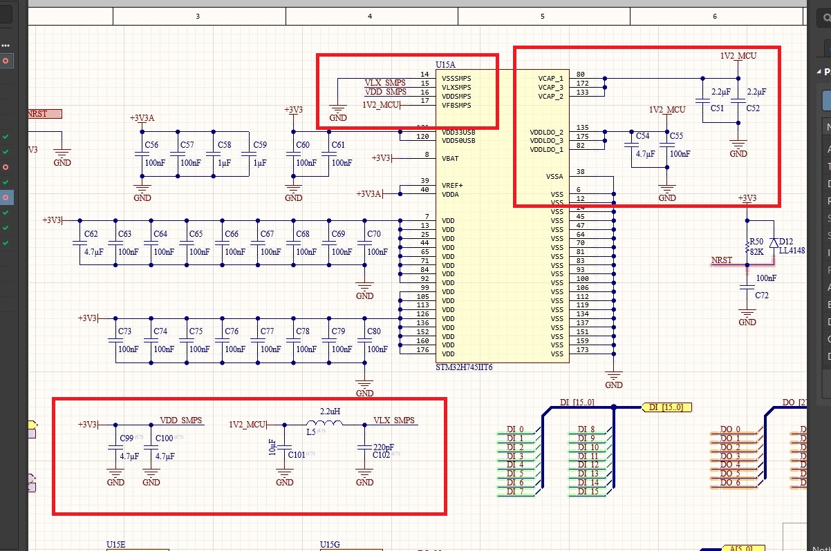 Connection And External Components For Smps Stmicroelectronics Community