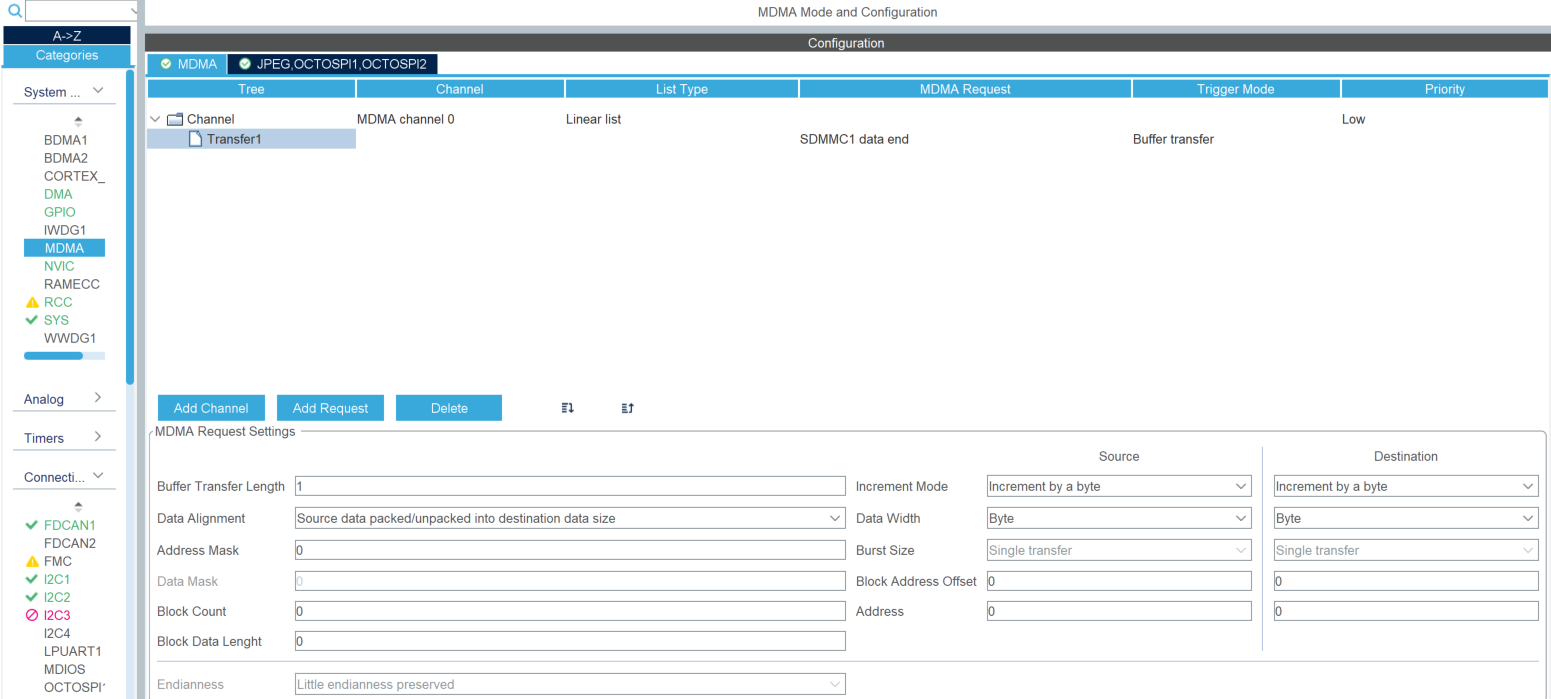 Using SDMMC_TRANSFER_MODE_STREAM with SDMMC1 on ST ...