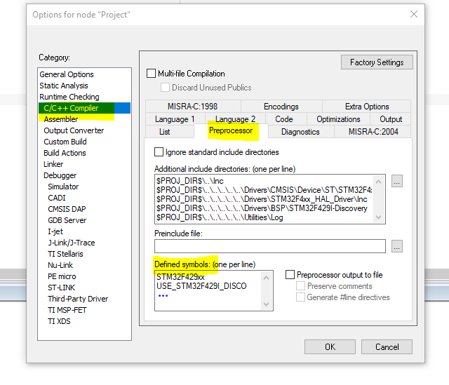The Bsp Example For Stm32f429i Disc1 With Stm32cub Stmicroelectronics Community