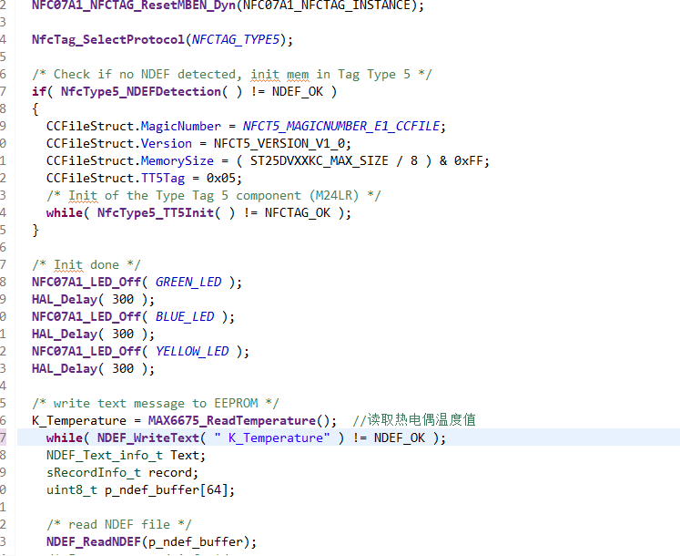 Solved: NDEF_WriteText function read a temperature signal - STMicroelectronics Community