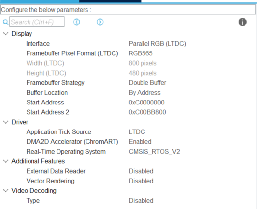 How set graphic on display with STM32 MCU? - STMicroelectronics Community