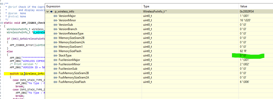 Zigbee Issue On Nucleo Wb55 Stmicroelectronics Community 