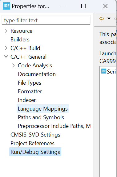 Solved Linker Options Tab Has Disappeared From Properties Stmicroelectronics Community