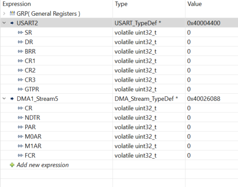 receive data uart with DMA - Page 2 - STMicroelectronics Community