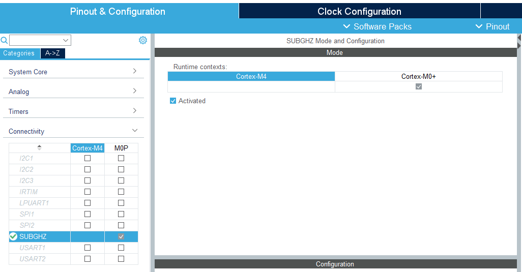 Solved: About STM32WL55 - STMicroelectronics Community