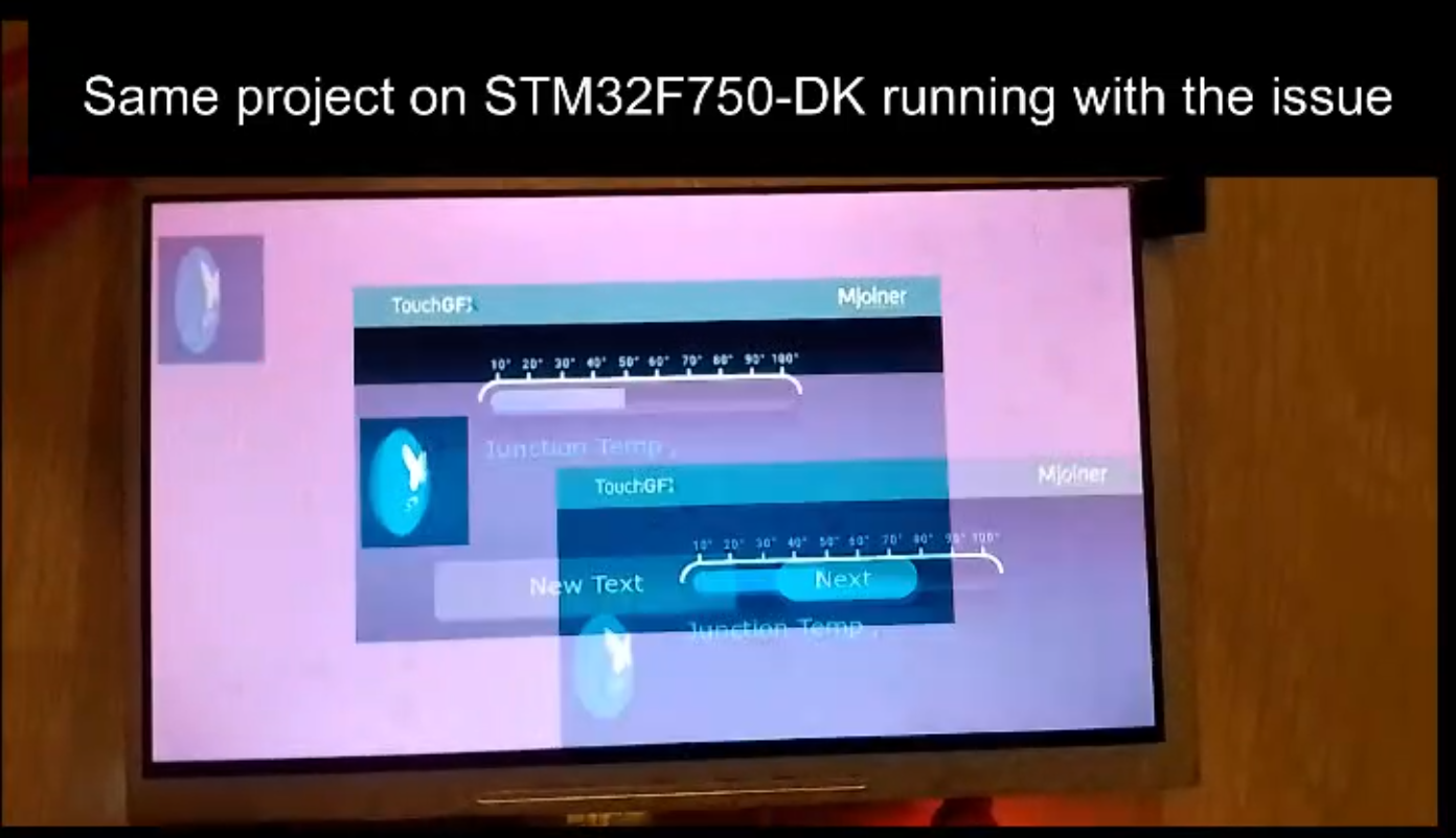 How to upgrade TouchGFX Application Template for S... - STMicroelectronics Community