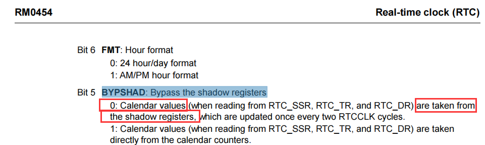 Solved Stm32g0 Rtc Rsf Which Is Correct？ Stmicroelectronics Community