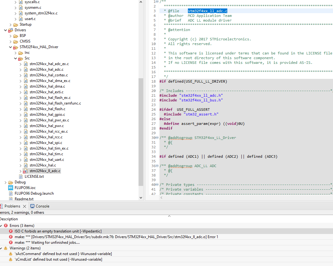 Configure Adc1 In Stm32cubeide Leads To Compile Er Stmicroelectronics Community 5068