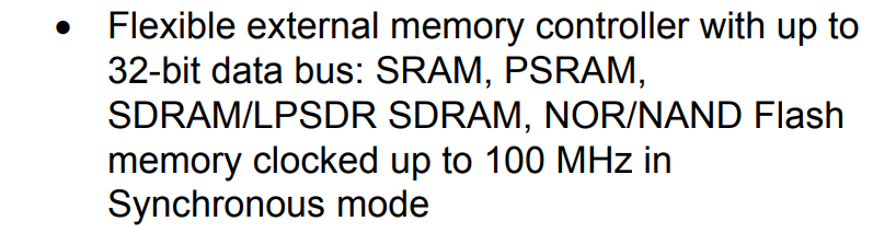 Solved: STM32h743 max FMC SDRAM clock 100MHz? - STMicroelectronics Community