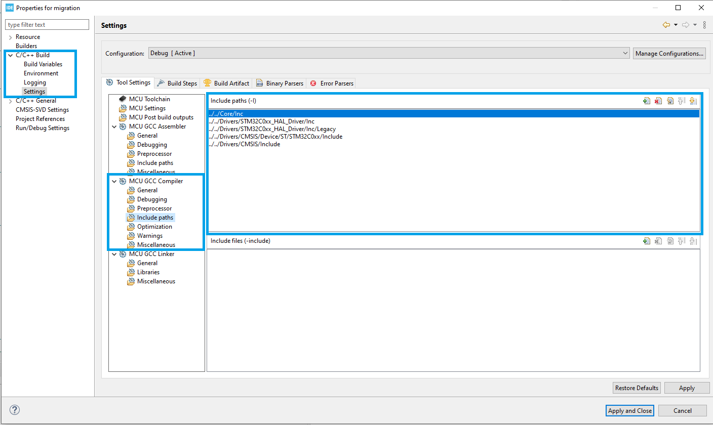 Solved How To Open Keil Project To Stm32cube Ide Stmicroelectronics