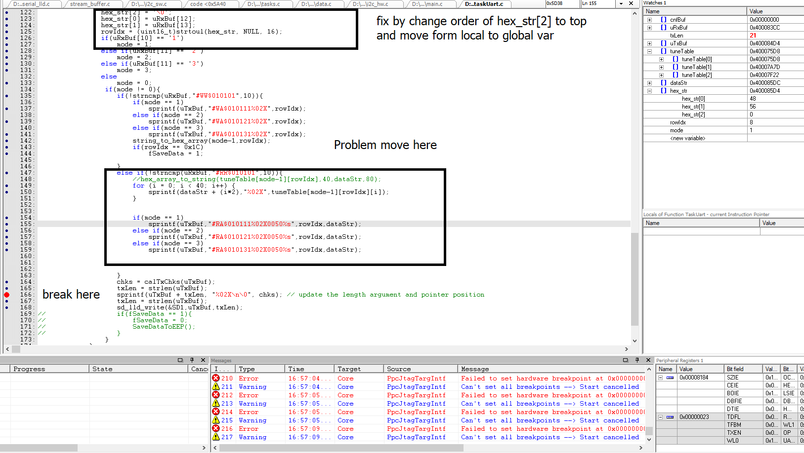 What is the correct way to assing value to array i... - STMicroelectronics Community