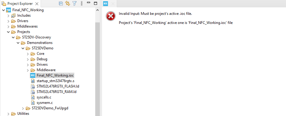Solved: How can I program my ST25DV board for NFC communic... - STMicroelectronics Community