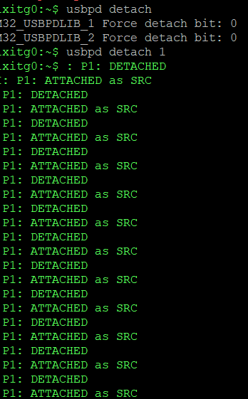 Solved: Trying to de-initialize the USBPD library - STMicroelectronics Community