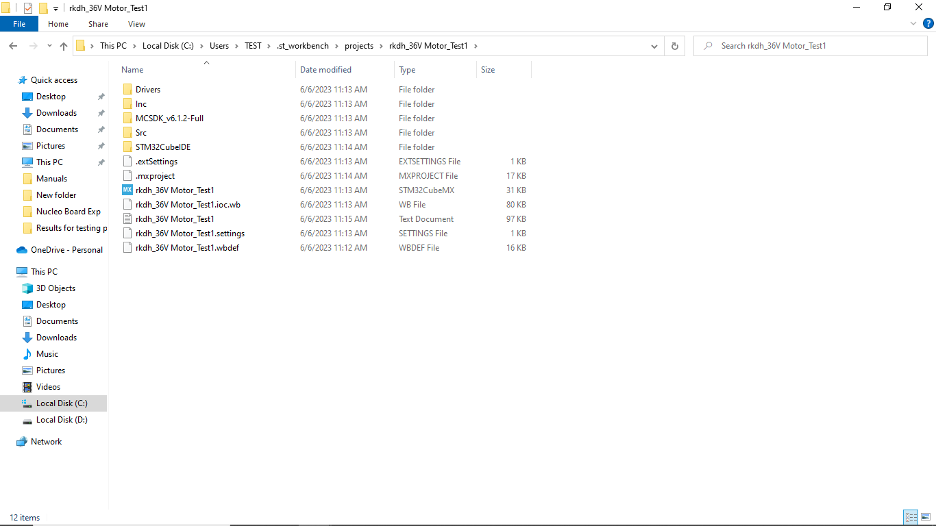 Solved: MotorControl reference pack not found: "../../../.... - STMicroelectronics Community