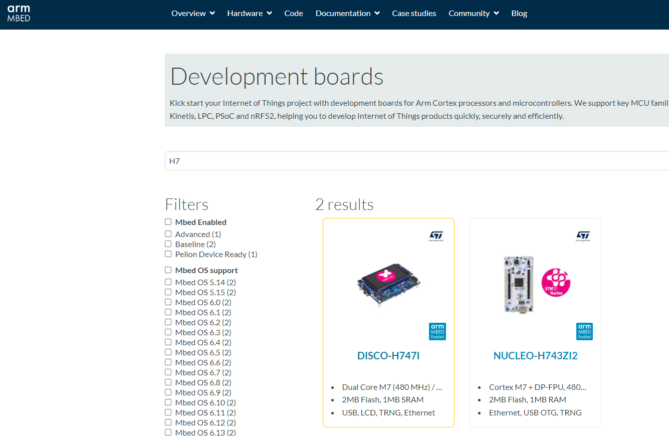 Solved: i'm new to stm.. I want to do a project on stm32h7... - STMicroelectronics Community