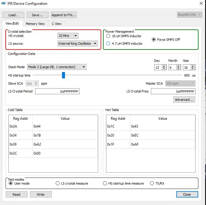 STEVAL-STLKT01V1: Firmware update. - STMicroelectronics Community