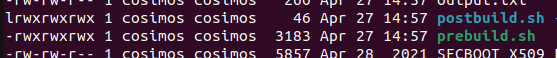 Permission denied running a shell script provided ...