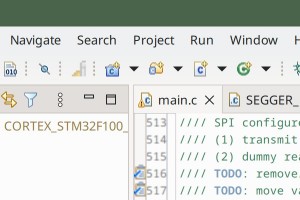 increase size of icons in STM32CubeIDE top menu ba ...