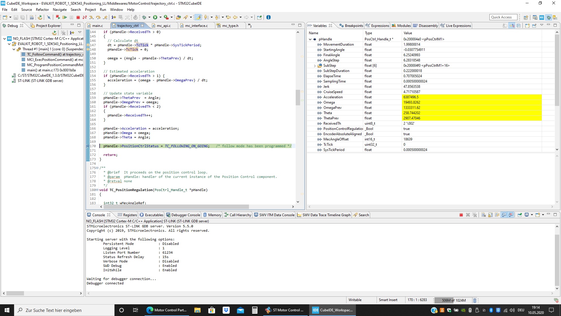 Solved Bugreport Mcsdk 543 And Temporary Fix Stmicroelectronics Community