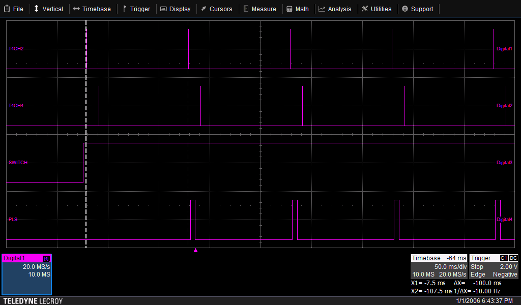F427 Master Slave Timer Issue Stmicroelectronics Community