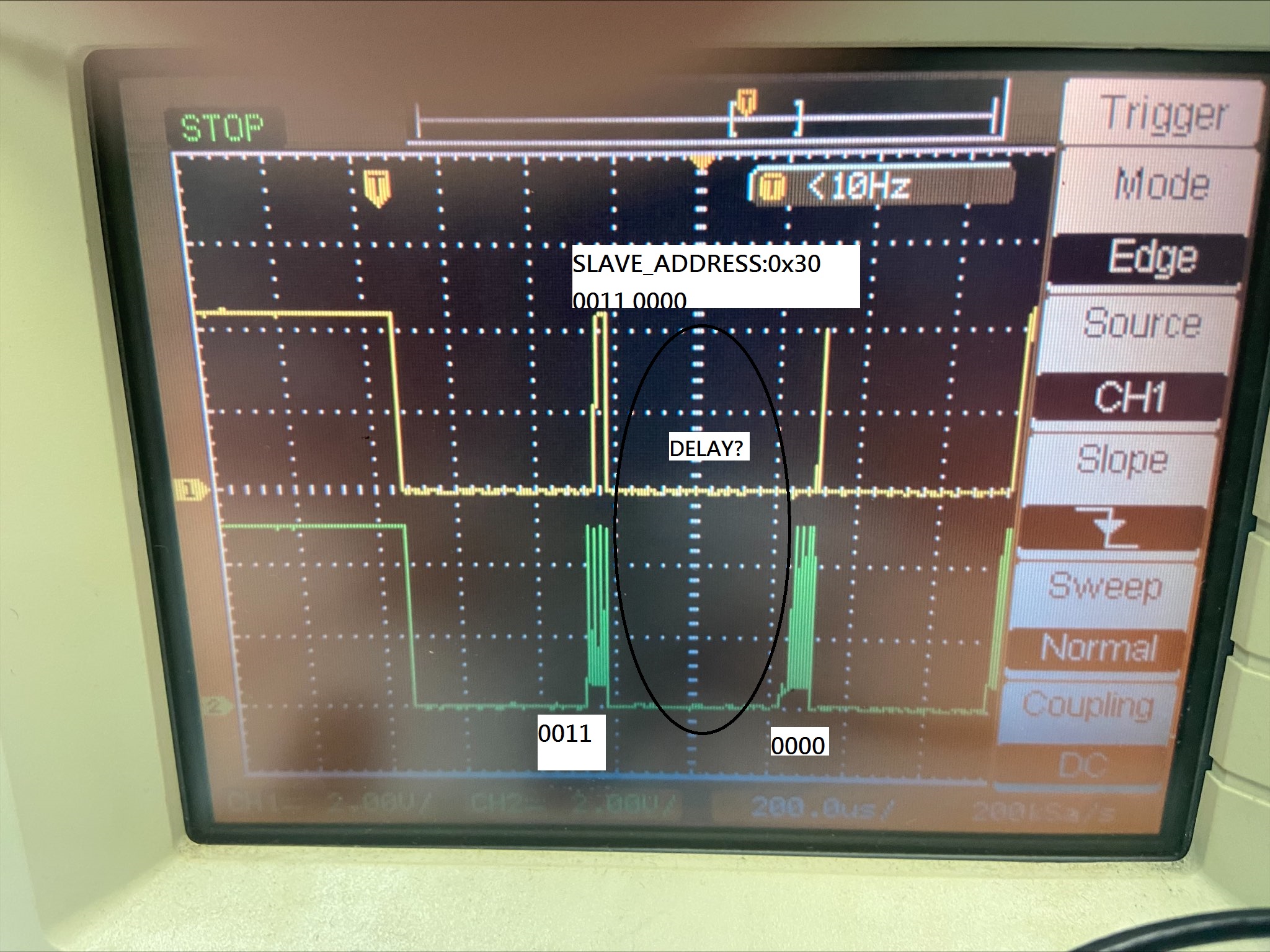 Stm32 I2c Scl Sda Delay Problem Stmicroelectronics Community