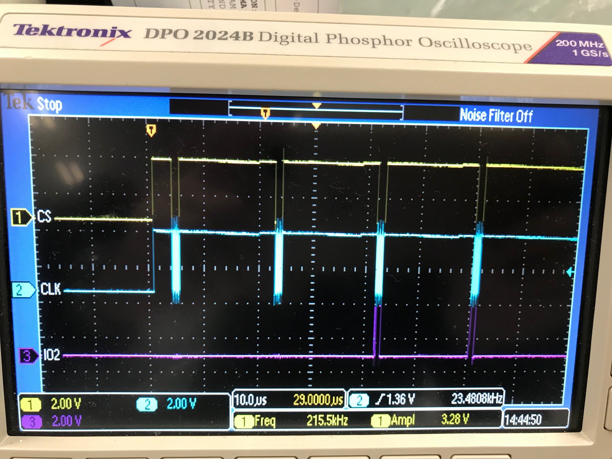 Spi Cs Unable To Pull To High Initally Stmicroelectronics Community