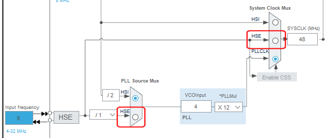 Solved: CubeIDE Clock Editor won't allow HSE selection wit... - STMicroelectronics Community