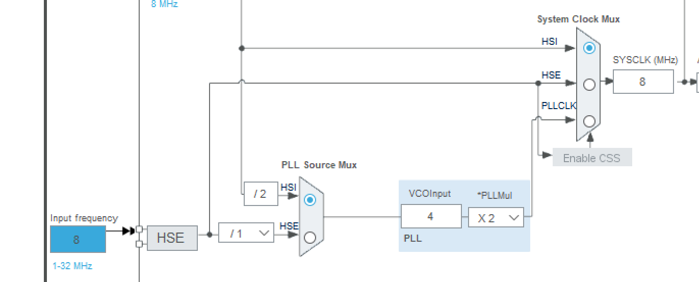 Solved Cubeide Clock Editor Wont Allow Hse Selection Wit Stmicroelectronics Community