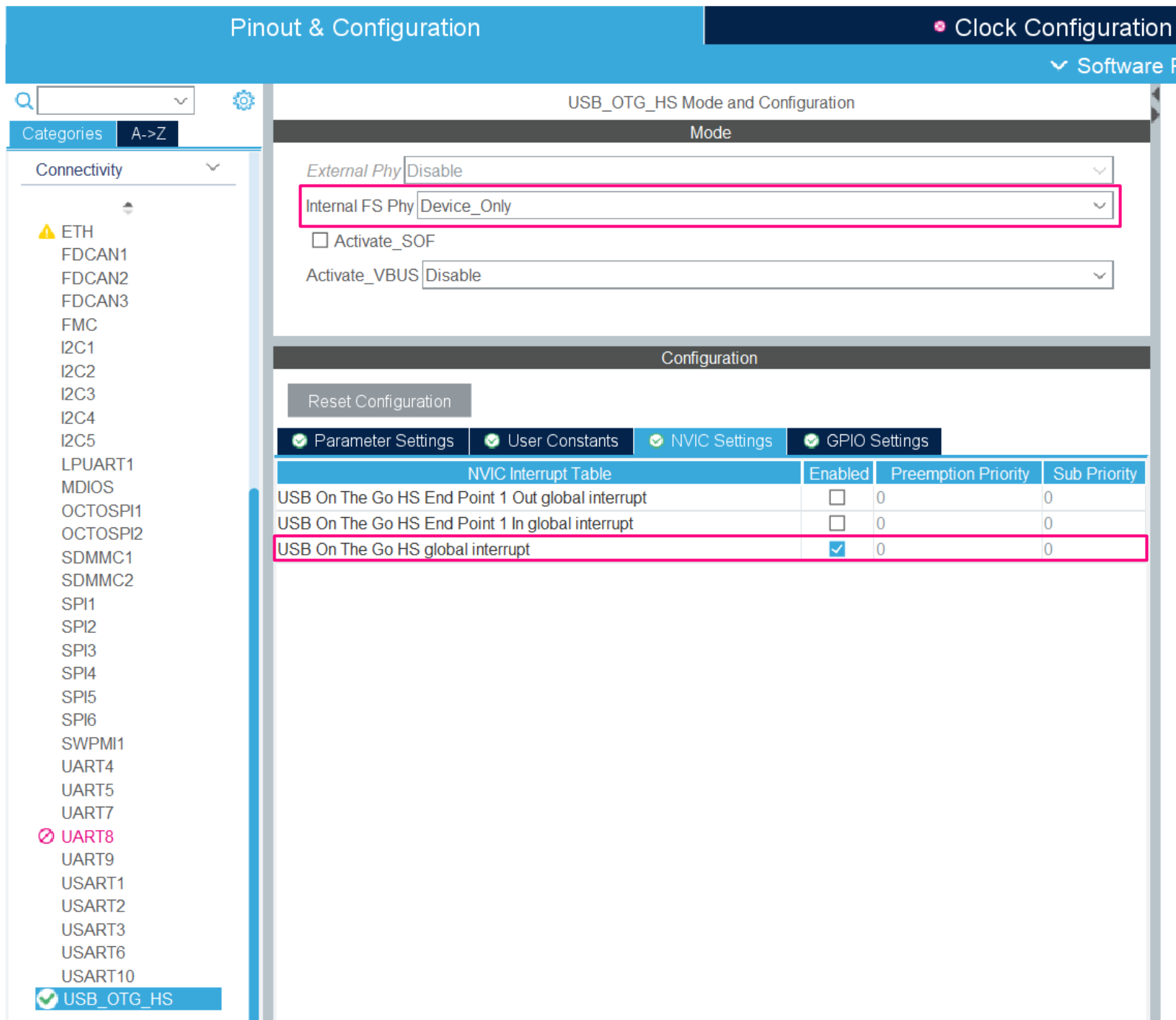 How to implement USBX in standalone mode - STMicroelectronics Community