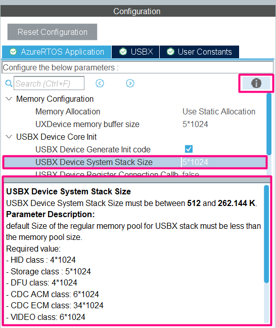 How to implement USBX in standalone mode - STMicroelectronics Community