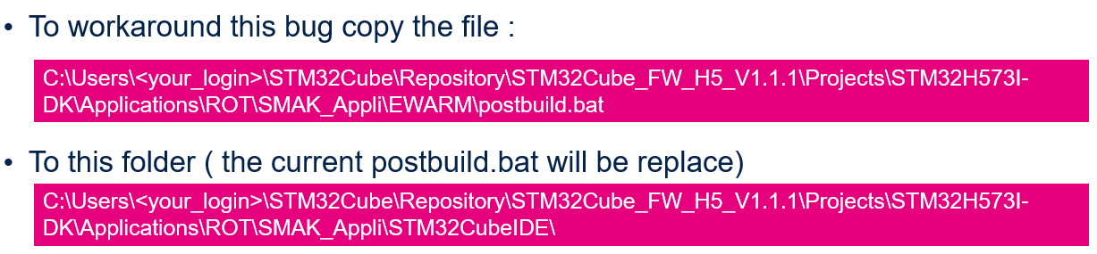 Solved I Cannot Compile Smak Application Page 2 Stmicroelectronics