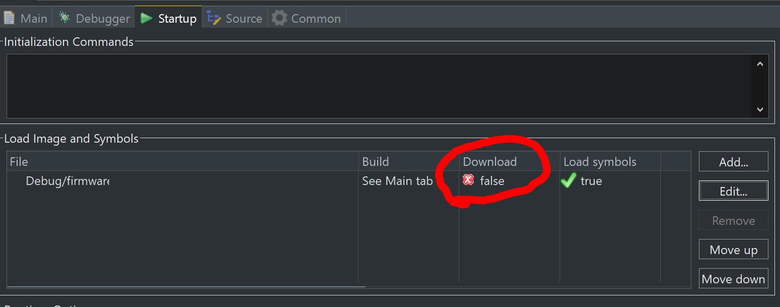 Solved Connect Debugger Without Uploading Binary Stmicroelectronics Community