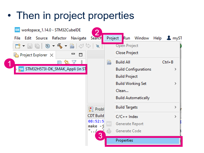 Solved: I cannot compile SMAK application - STMicroelectronics Community