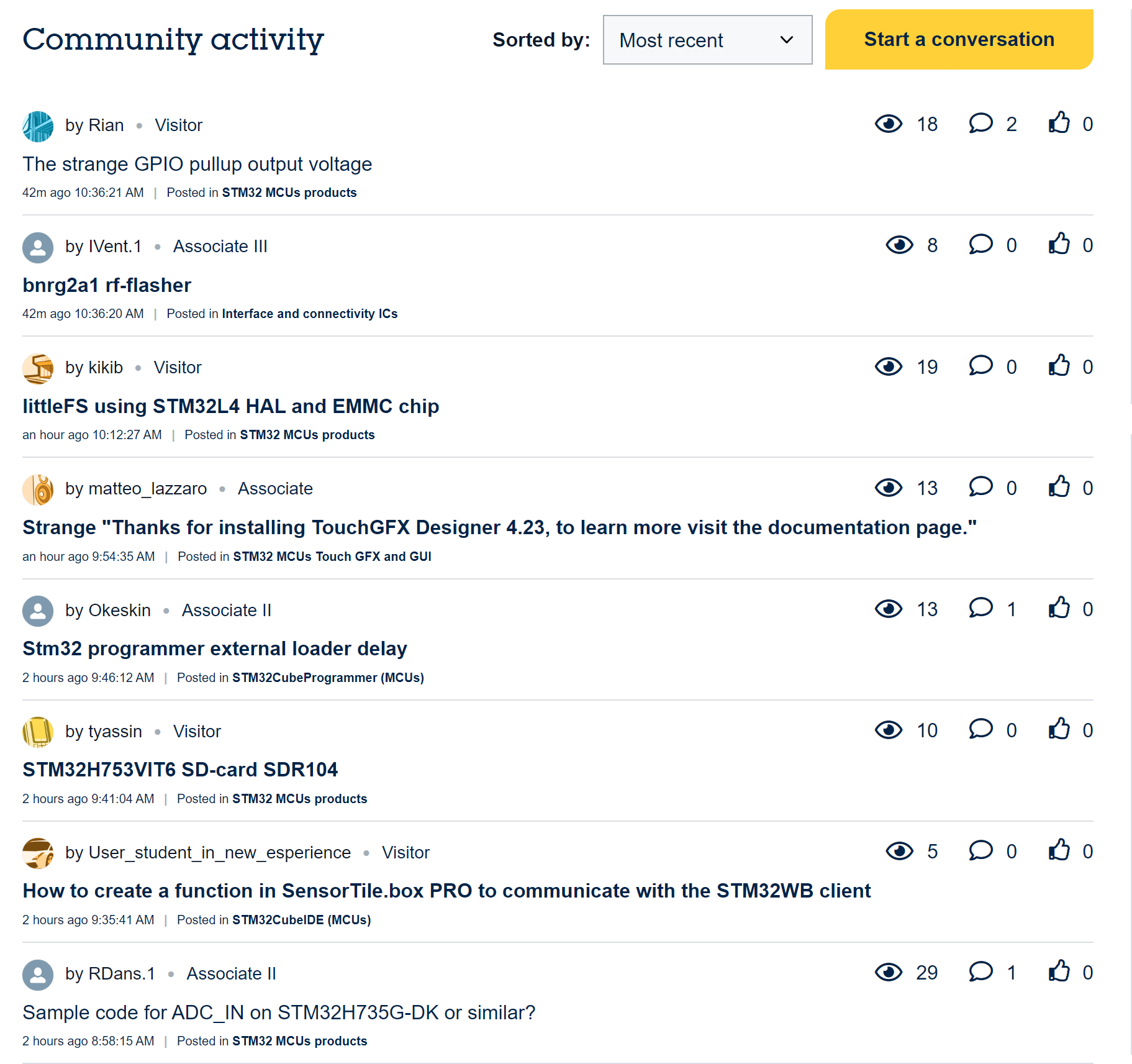 Solved: The new thread layout is so much better - STMicroelectronics ...