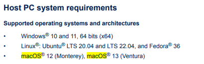 Solved: Stm32CubeIDE and macOS14.2 - STMicroelectronics Community