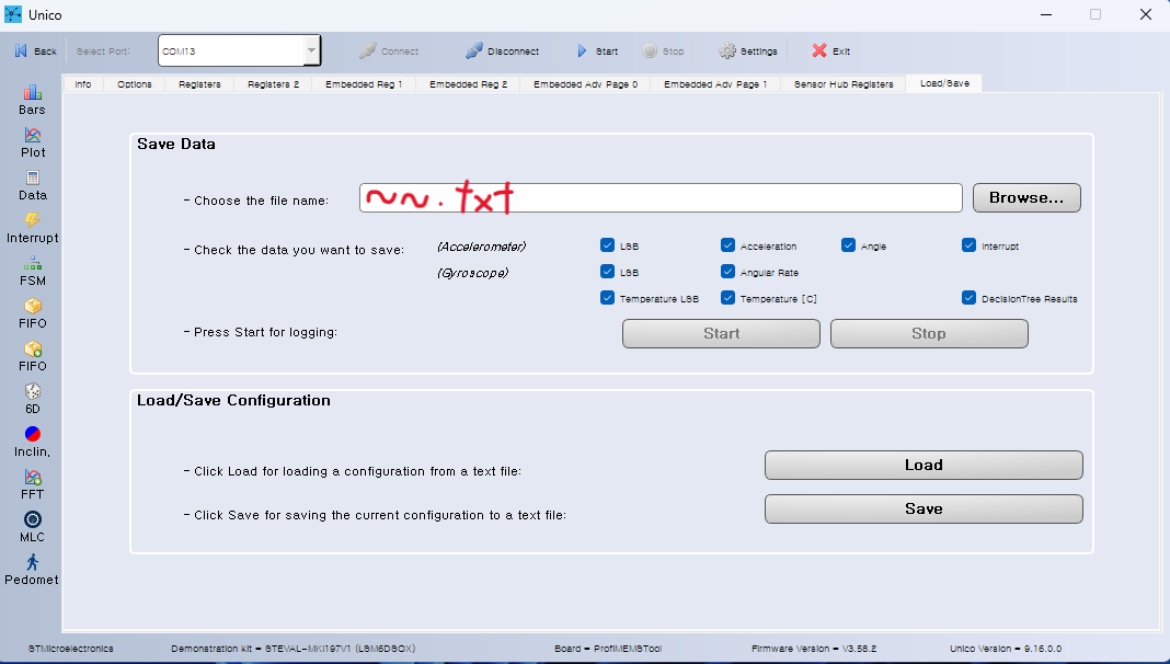 Why doesn't the gyro value come out - STMicroelectronics Community