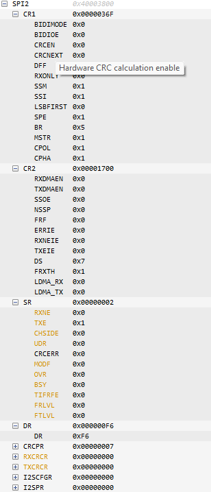 Solved Stm32g030 Spi Master Read Issue Stmicroelectronics Community