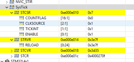 SysTick interrupt does not work - STMicroelectronics Community