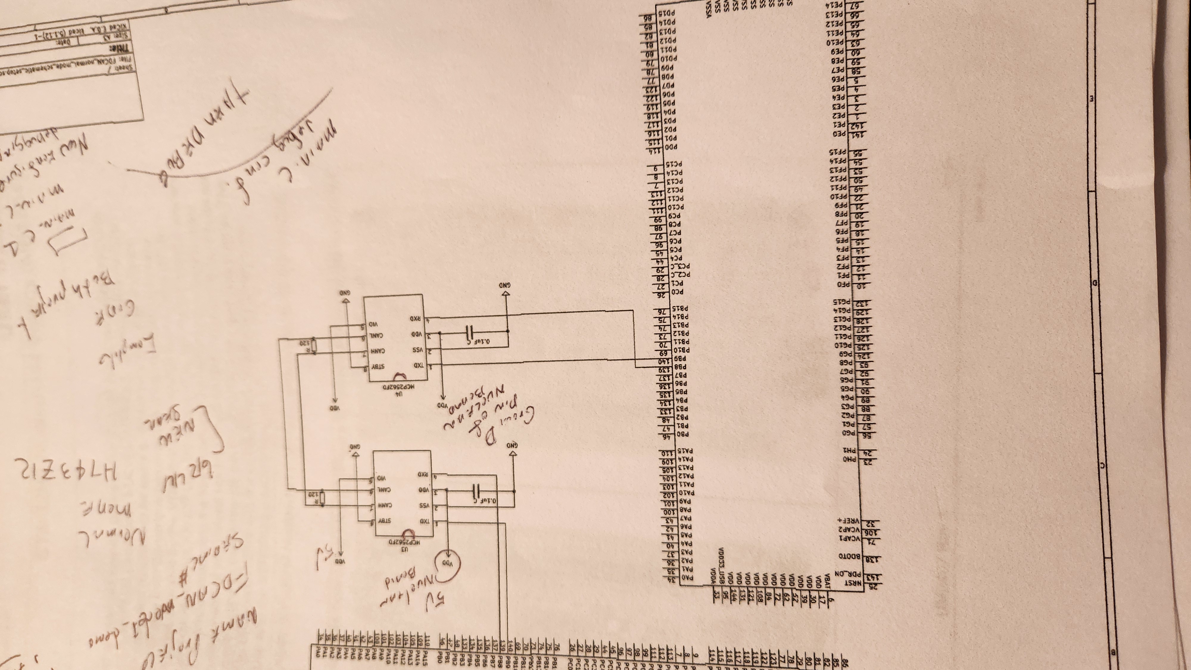 Solved: FD CAN TRANSCEIVER MCP2562FD VVD Hook UP to NU... - STMicroelectronics Community