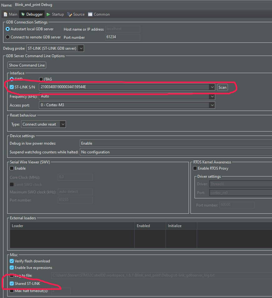 STLink V2 Not recognizing STM32CubeProgrammer? UR ... - STMicroelectronics Community