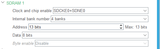 Solved: Interfacing SDRAM with STM32F745 - STMicroelectronics Community