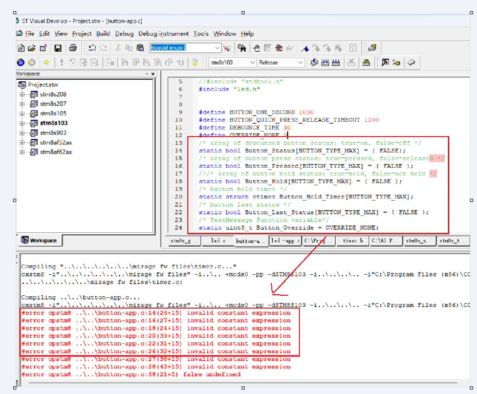 Stm82103f Programming Issue Stmicroelectronics Community 8724