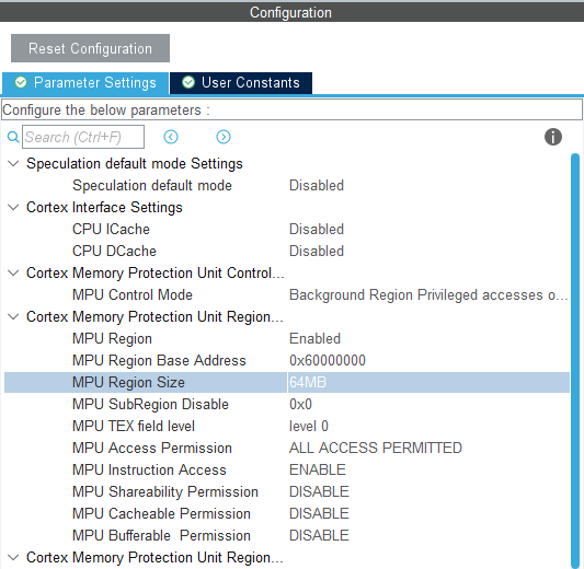 Stm32h745 Fmc Psram 16 Bit Always Sends 64 Bit Stmicroelectronics