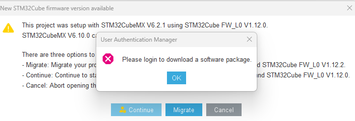 Solved: Cube MX connection issue - STMicroelectronics Community