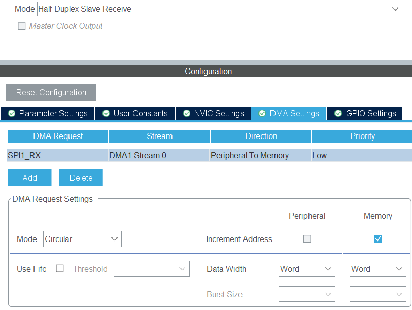 Dma Of I2s Stmicroelectronics Community