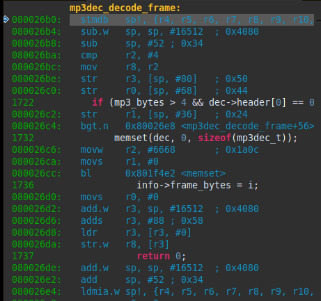 Solved: Hard Fault on function start - but cannot debug - STMicroelectronics Community