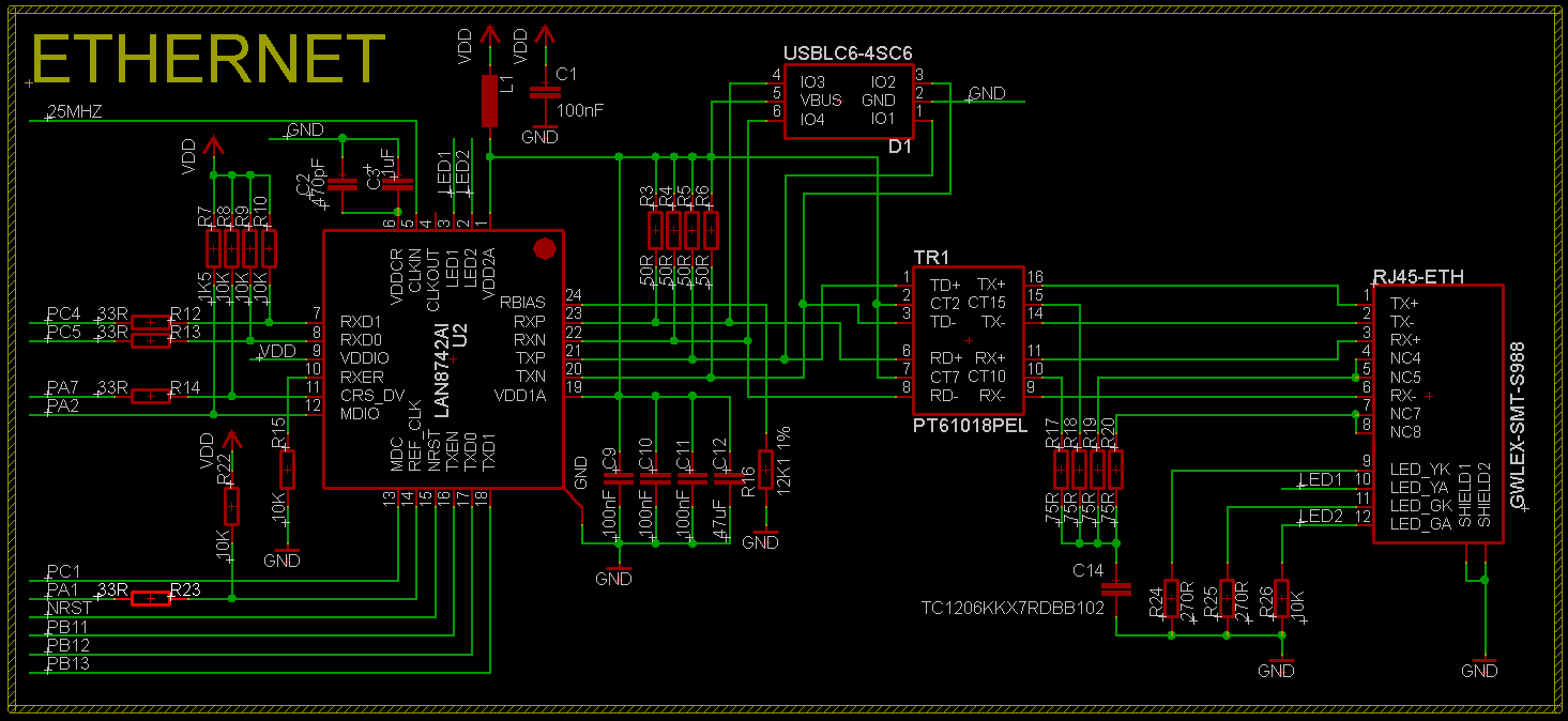 Solved: STM32H730 ETH receive not working - STMicroelectronics Community