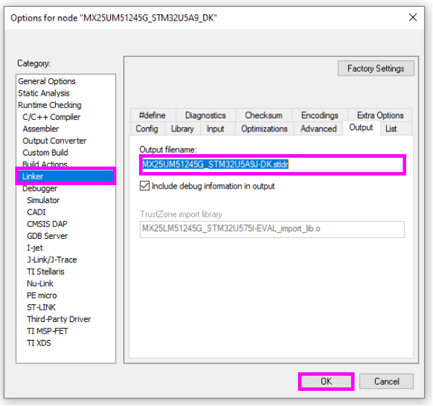 How to implement and use your own external flash l... - STMicroelectronics Community